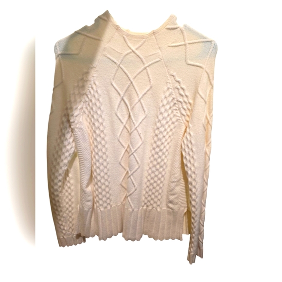 Cyrus | Sweaters | Cyrus Elegant Cream Cable Knit Sweater | Poshmark